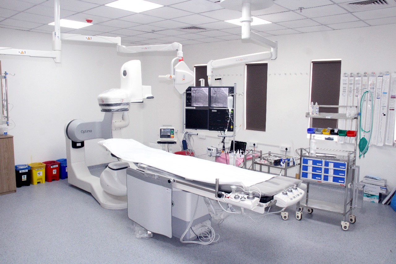 GE Healthcare Advanced Cath Lab at CIMS Hospital, Mathura